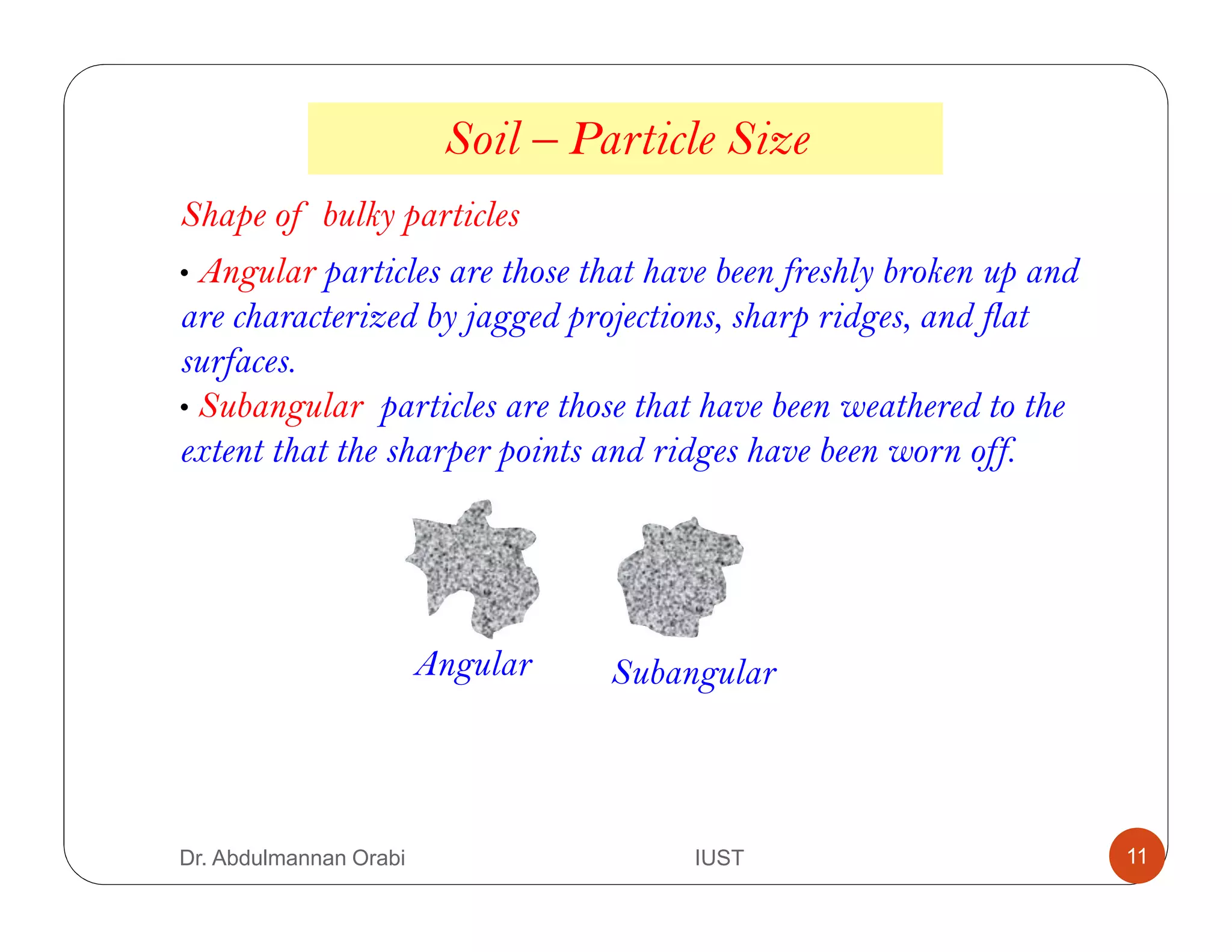 Lecture 2 grain size distribution | PDF