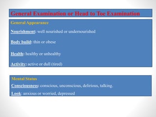 lecture 2 health assessment physical examination.pptx | Digestive ...
