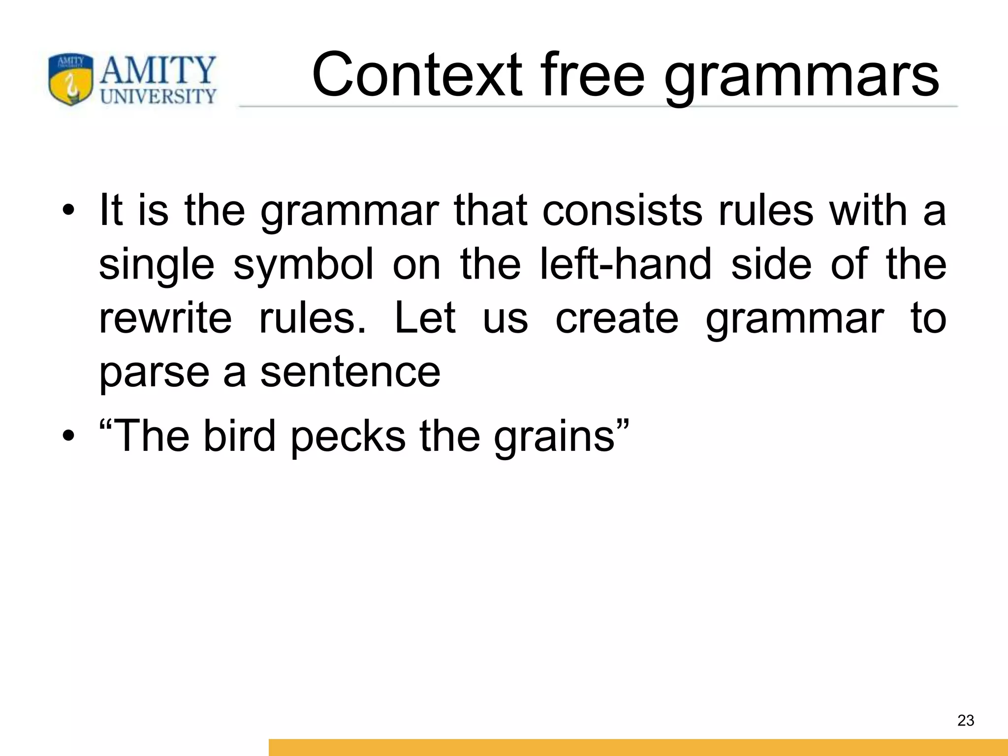 Lecture 2 Hierarchy Of Nlp And Tf Idf Pptx