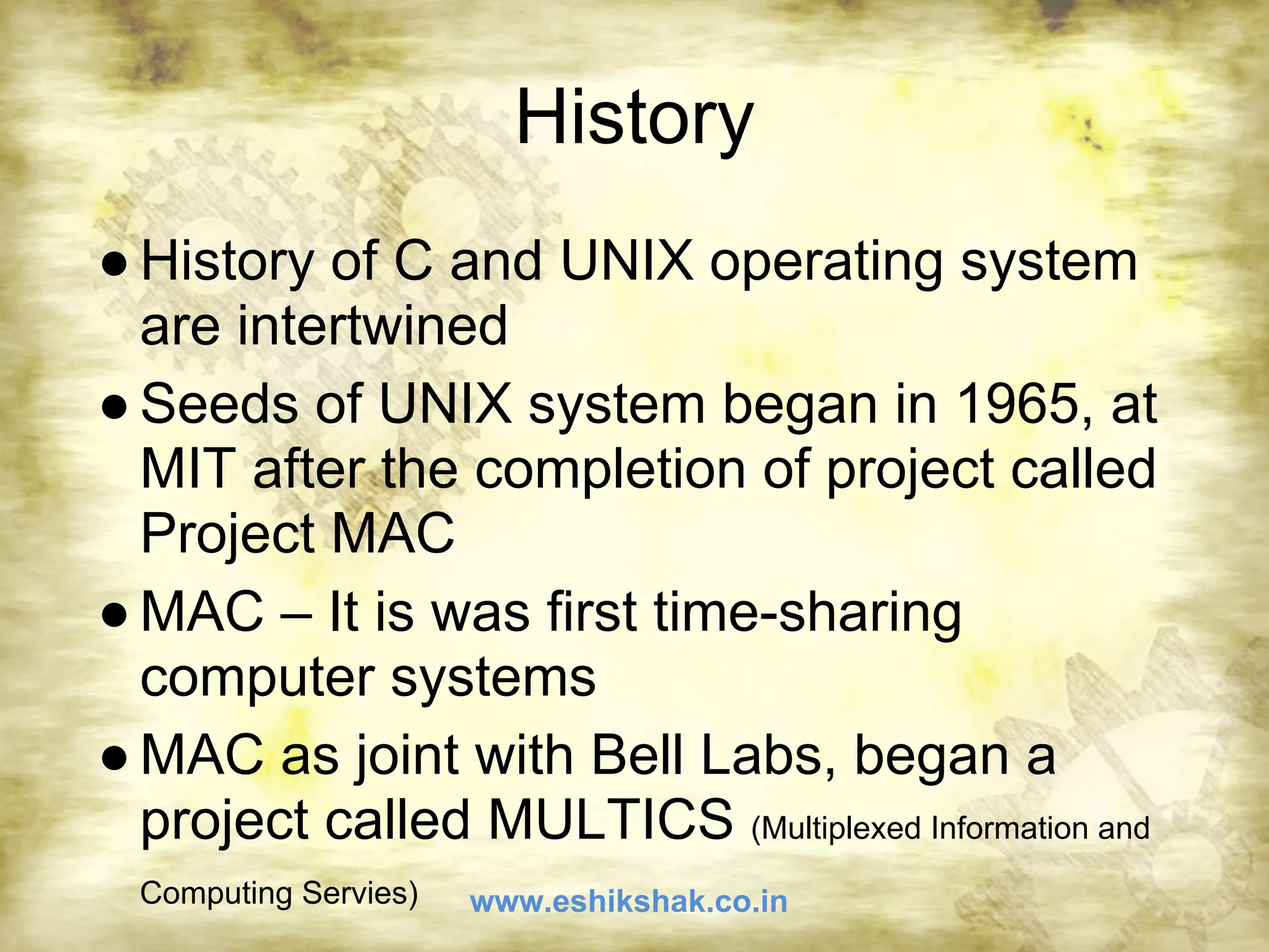 Lecture 2 history_of_c | PDF