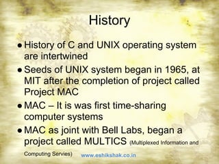 Lecture 2 history_of_c | PDF