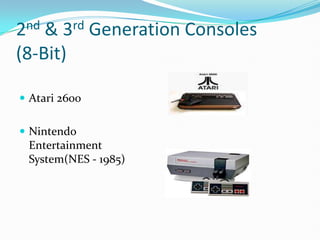 Lecture 2 history of video games (Game Development) | PDF