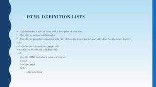 HTML Basics, Web Development Part-2.pptx