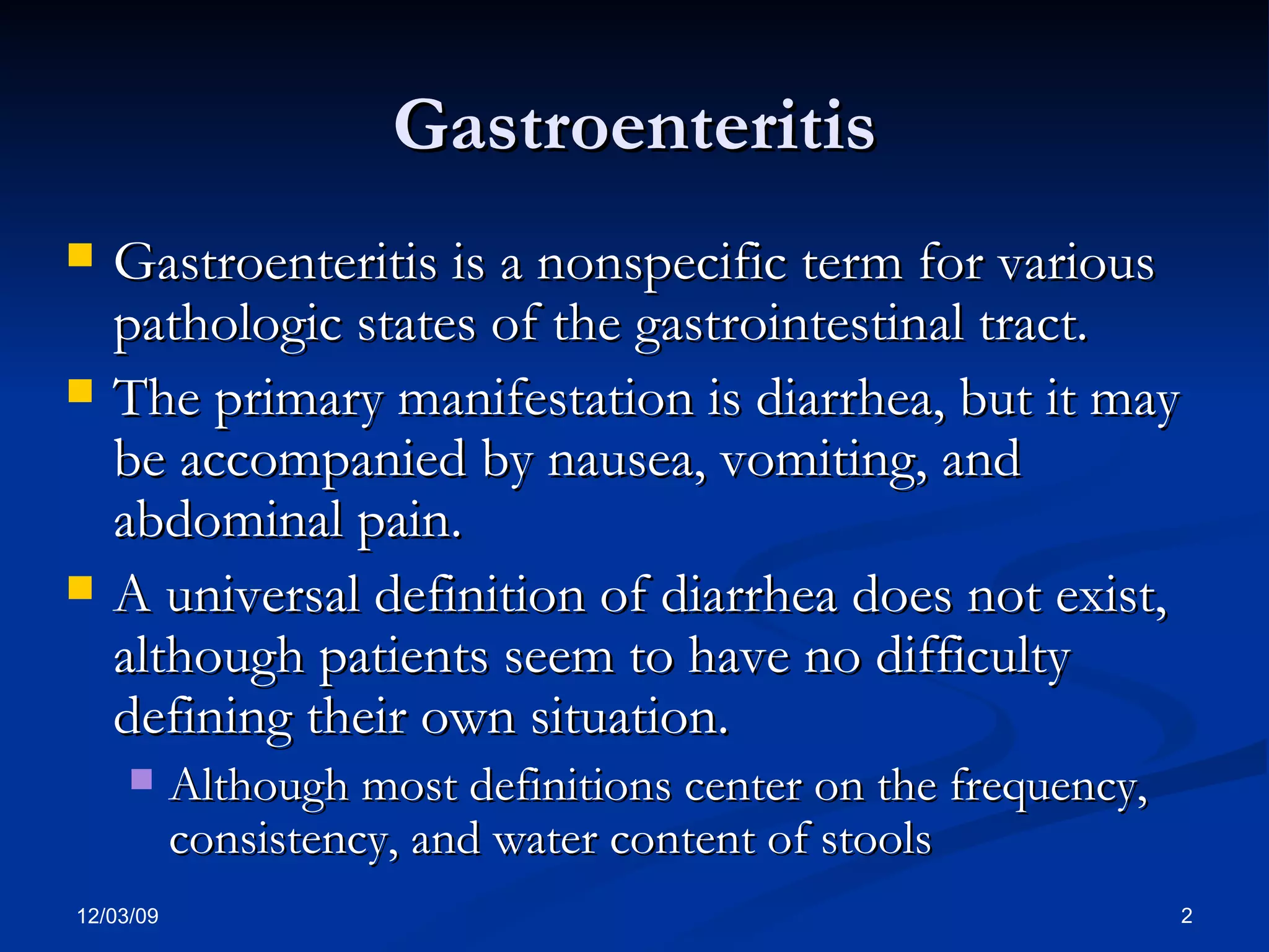 Lecture 2 Infections Gi Tract (2) | PPT