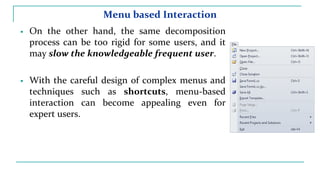 Human computer interaction chapter 2 interaction Styles.pptx