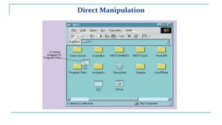 Human computer interaction chapter 2 interaction Styles.pptx