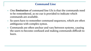 Human computer interaction chapter 2 interaction Styles.pptx