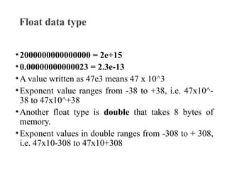 Lecture 2 introduction to Programming languages C.pptx