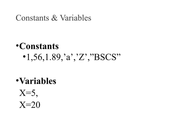 Lecture 2 introduction to Programming languages C.pptx