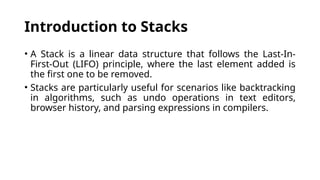 Lecture 2 Introduction to Stacks and Queues.pptx