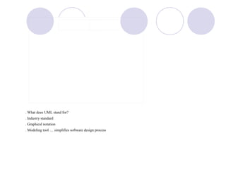 Lecture2 introduction to uml | PPT