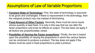 Lecture 2 - Law of Returns to a Factor | PPTX