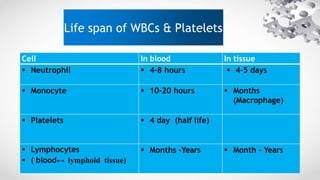 Lecture 2 leucocytes | PPTX