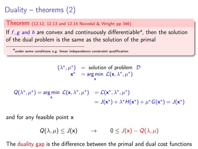 Lecture 2: linear SVM in the Dual | PPT