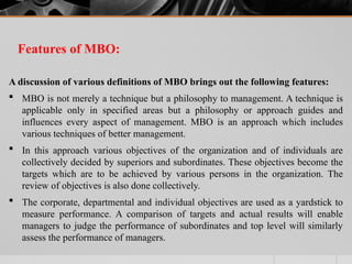 Comprehensive Guide to Management by Objectives for Extension ...