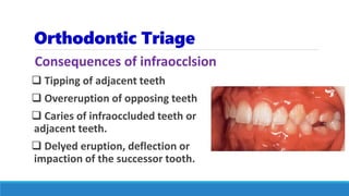 Lecture 2 managment of the developing dentition | PPTX