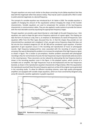 Second Order Active RC Blocks | PDF