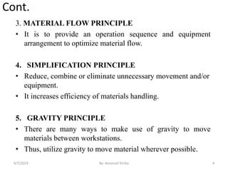 Lecture 2 Material Handling Equipment | PPTX