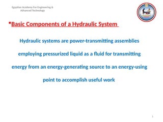Basic Components of a Hydraulic System .pptx