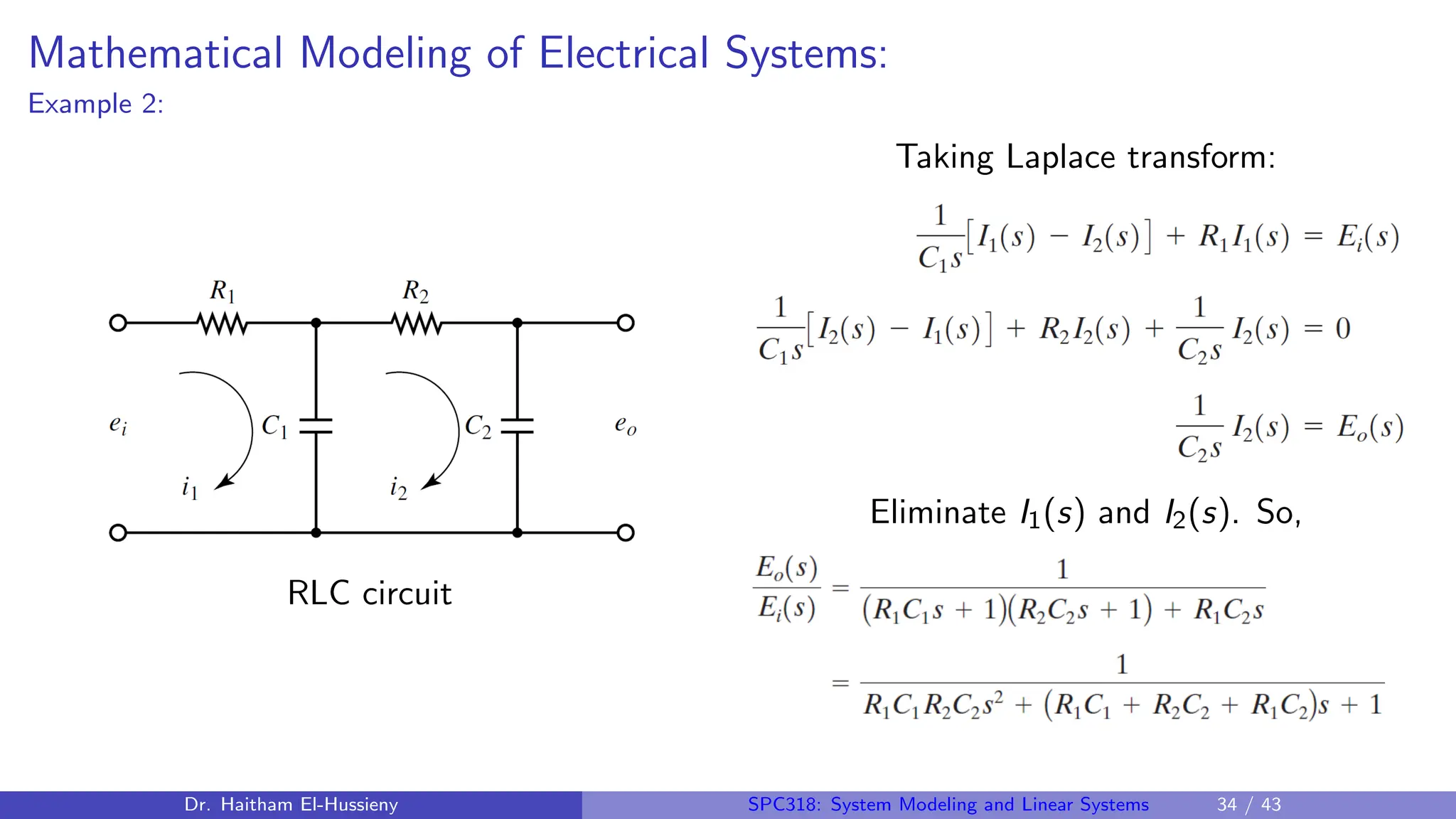 System modeling of electrical and mechanical sys | PDF