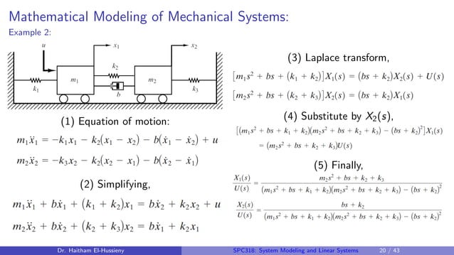 System modeling of electrical and mechanical sys | PDF | Physics | Science