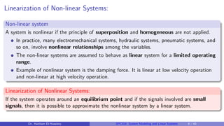 System modeling of electrical and mechanical sys | PDF