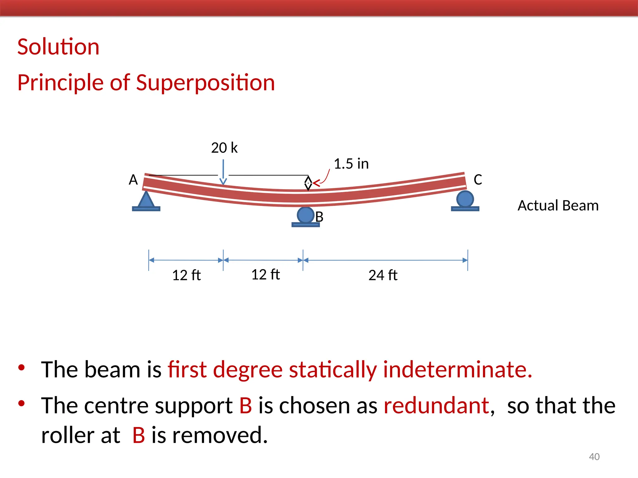 Lecture 2 METHOD OF CONSISTENT DEFORMATION Beams.ppt