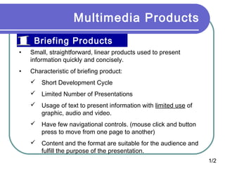 Multimedia Products | PPT