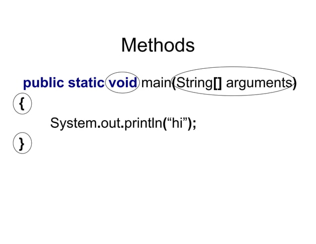 Lecture 2 More Types Methods Conditionals Pdf