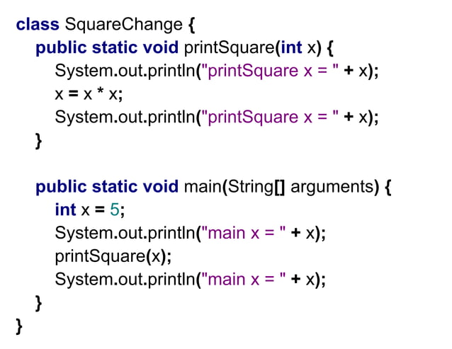 Lecture 2 More Types Methods Conditionals Pdf