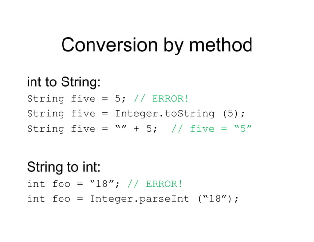 Lecture 2 More Types Methods Conditionalspdf 