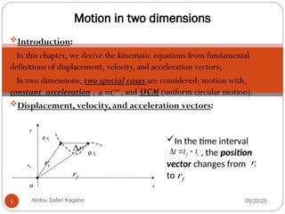 Lecture 2_Motion in two dimensions_physics.ppt