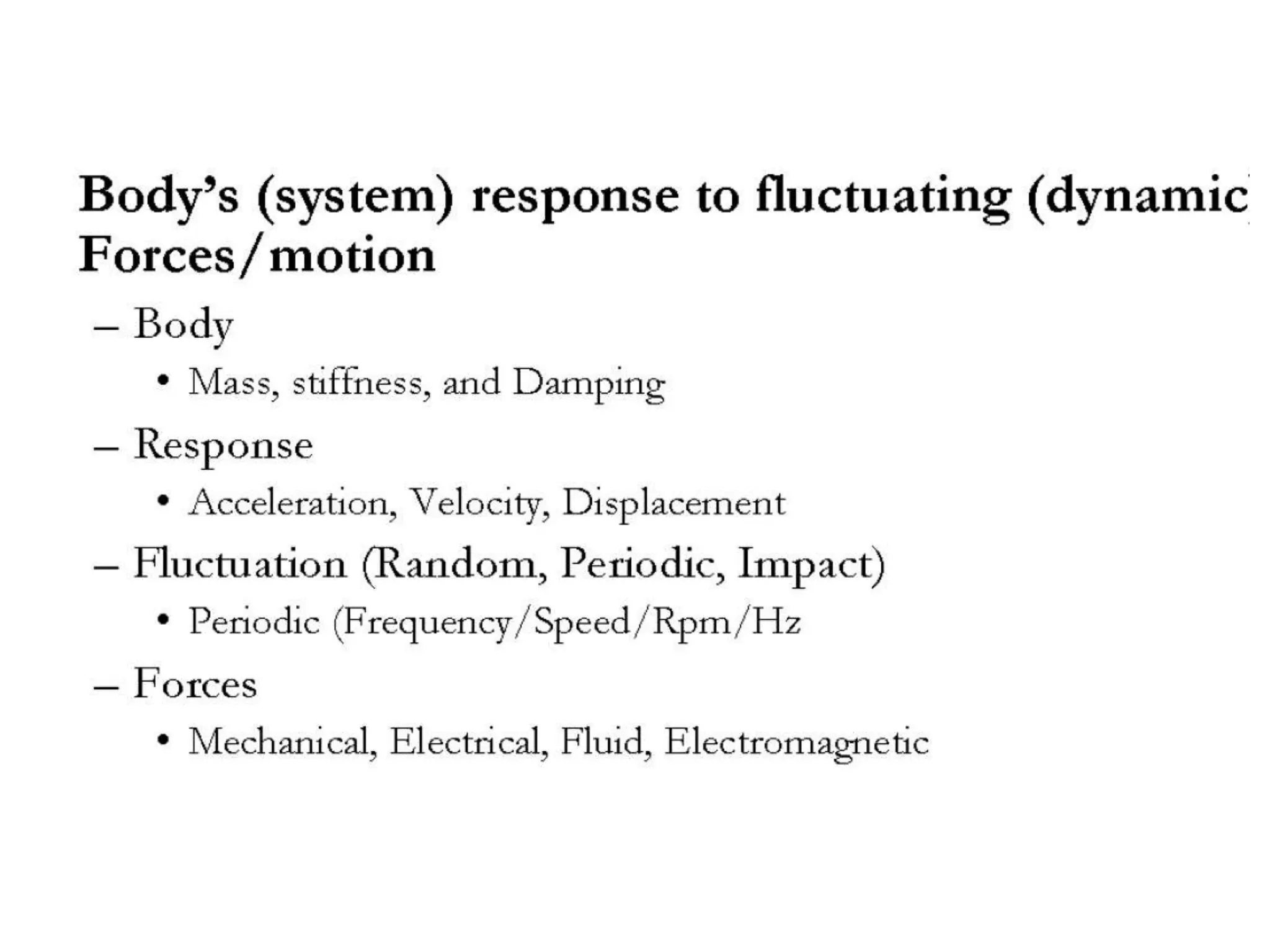 Lecture Notes Of Vibration Concepts Of Basics Pptx