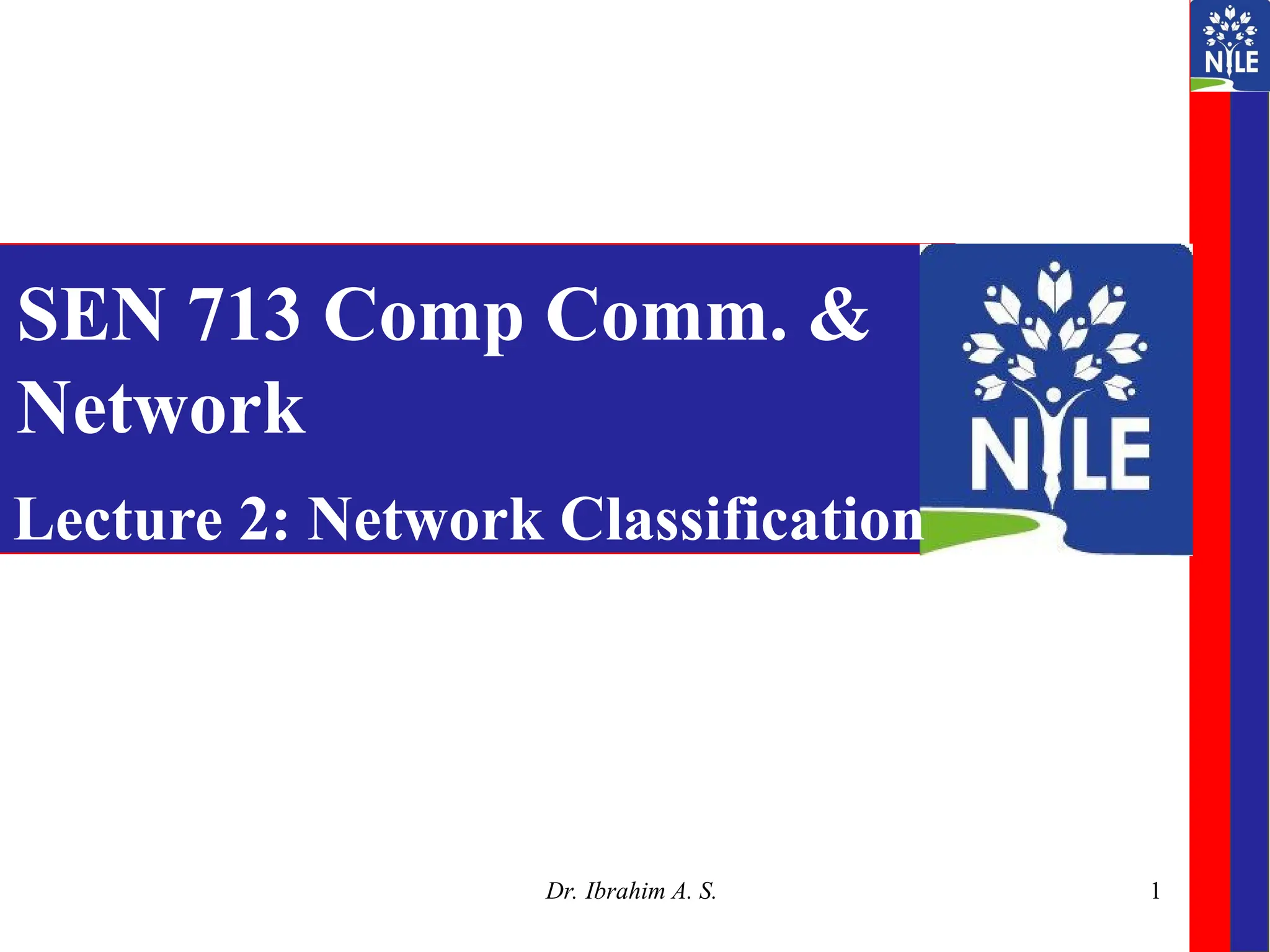 Data comm & Network-Network Classification.ppt