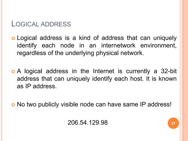 Network Models | PPT