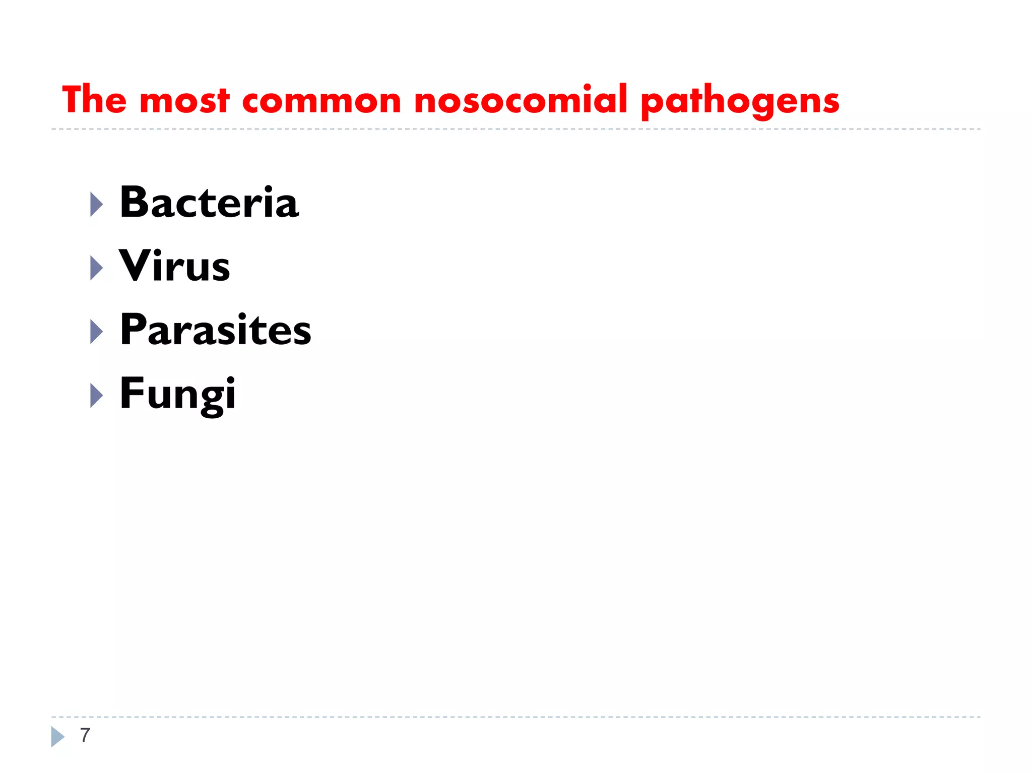 Nosocomial infection | PDF