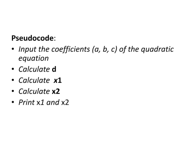 Algorithm Development | PPT