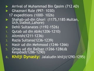 Lecture 2 Origin and Advent of Islam in Sub-continent.ppt