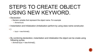 OOP Basic Concepts | PPT