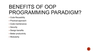 OOP Basic Concepts | PPT