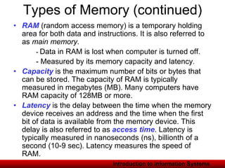 Introduction to computer systems. Architecture of computer systems. | PPT