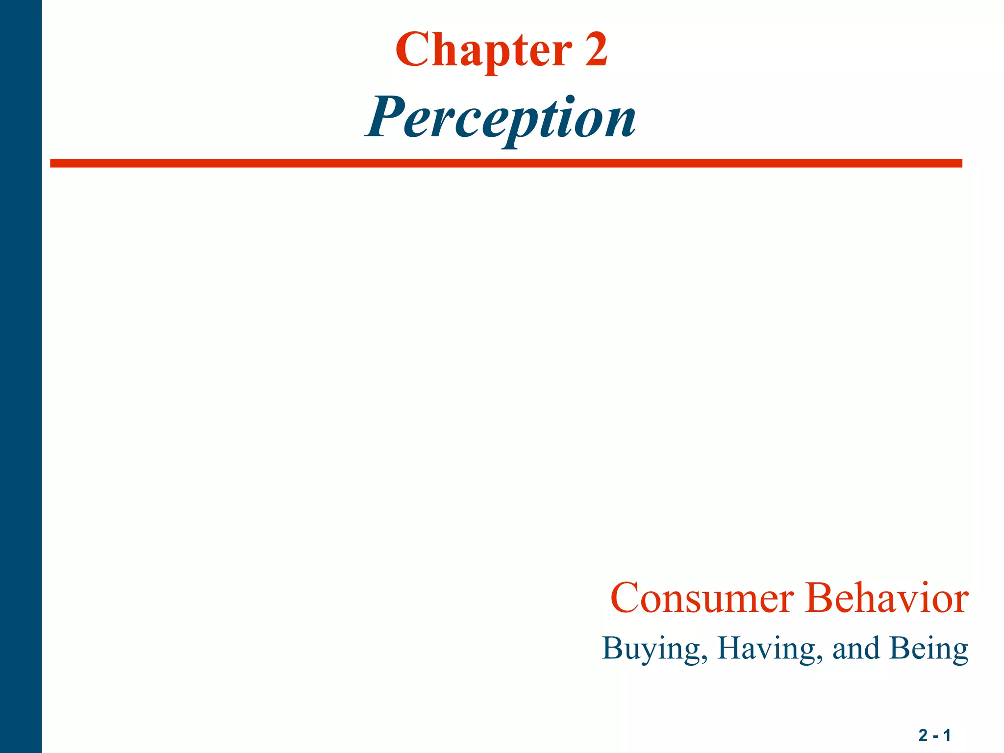 Consumer behavior | PPTX | Science