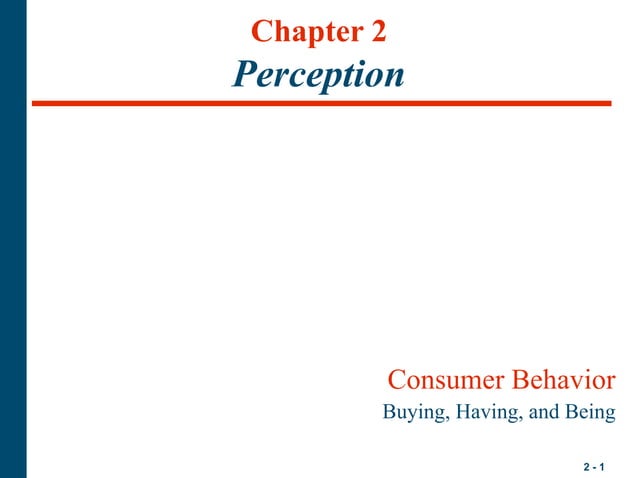 Consumer behavior | PPTX | Science