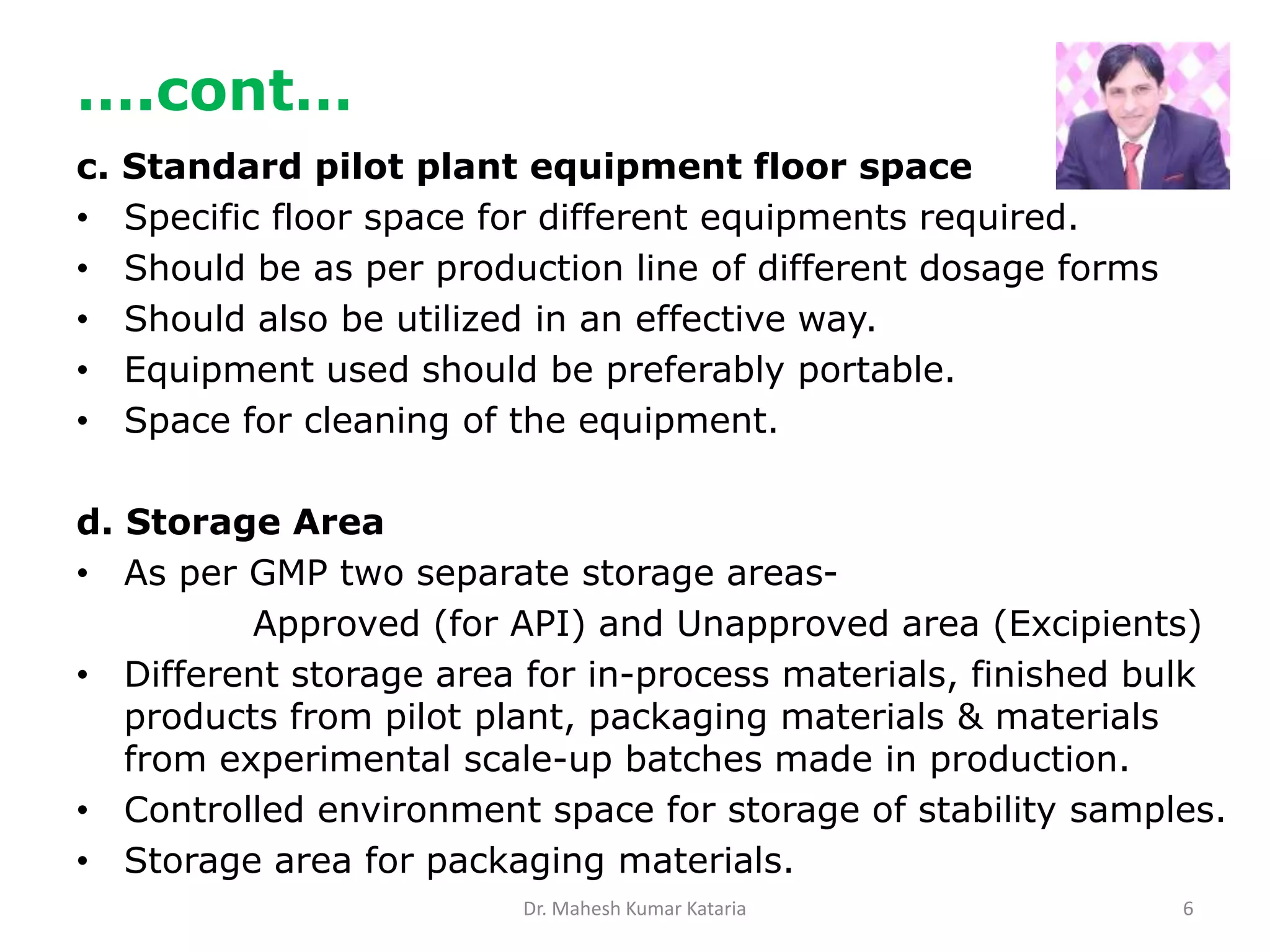 Pilot plant Scale Up Techniques: General considerations | PPT