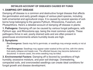 Lecture 2 PLANT PATHOLOGY wrt food science | PPTX