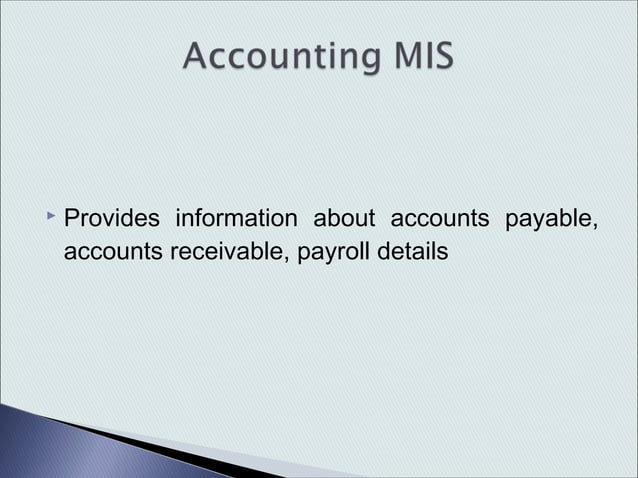 Lecture #2 - About MIS | PPT