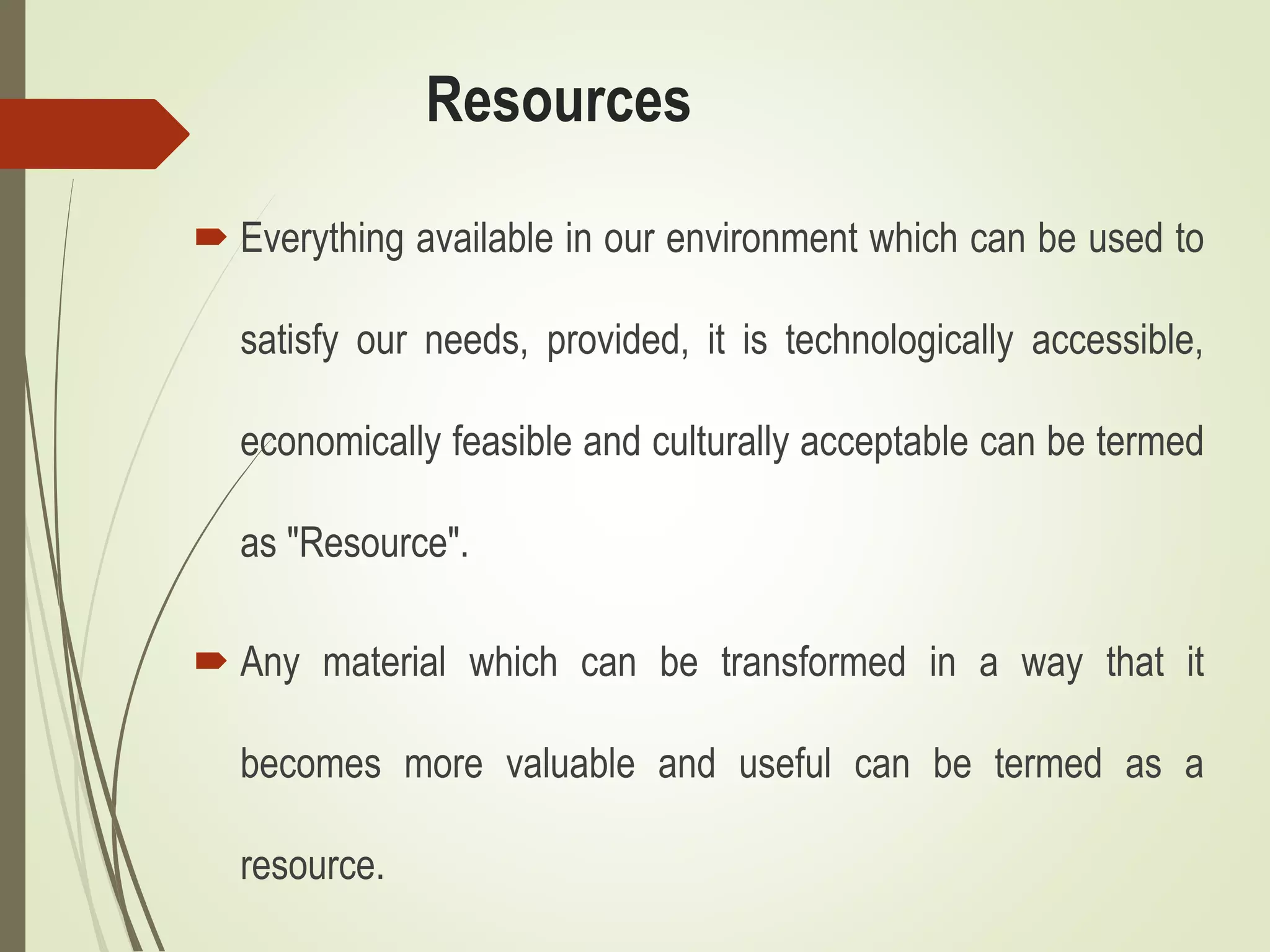 Lecture 2ppt Natural Resources | PPT