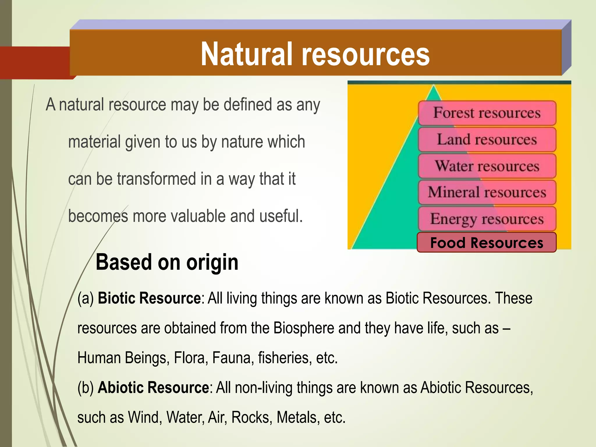 Lecture 2ppt Natural Resources | PPT