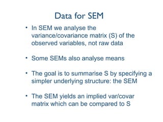 Key ideas, terms and concepts in SEM | PPT