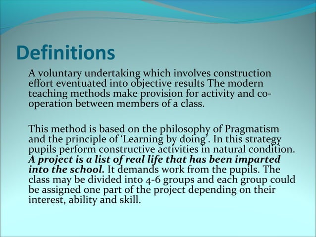 Education Method | PPT